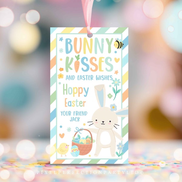 Easter Bunny Tags - Etsy