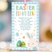 Editable Easter Bunny Bait Gift Tag Easter Bunny Food Gift Tag Easter ...