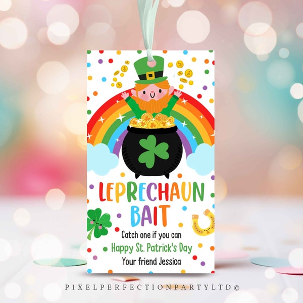 Leprechaun Bait Tag - Etsy