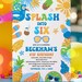 Editable Splash Into Six 6th Birthday Pool Party Invitation Tropical ...