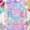 Editable High Five Birthday Invitation, High Five Invitation, High Five ...