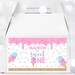 Editable Ice Cream Gable Box Favor Labels Ice Cream Sweet One Birthday ...