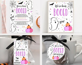 I've Been Booed Coworker Game, You've Been Boo'd, Halloween Game, Boo ...