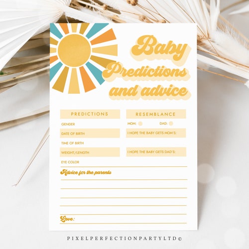 Editable Sunshine Baby Shower Game Here Come the Son Baby - Etsy Editable Sunshine Baby Shower Game Here Come the Son Baby - Etsy