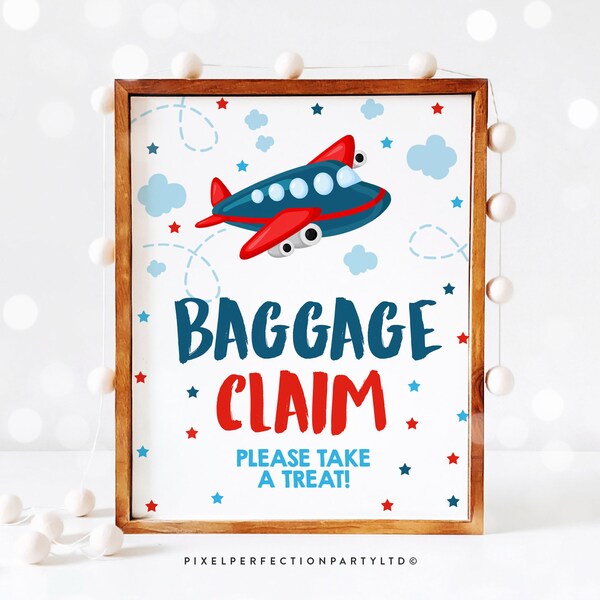 Baggage Claim Sign - Etsy