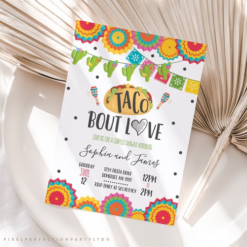 Taco Bar Party Sign Fiesta Party Sign Fiesta Food Station Sign Fiesta ...