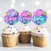 Editable Dance Birthday Party Invitation and Bundle Tie Dye Neon Glow ...