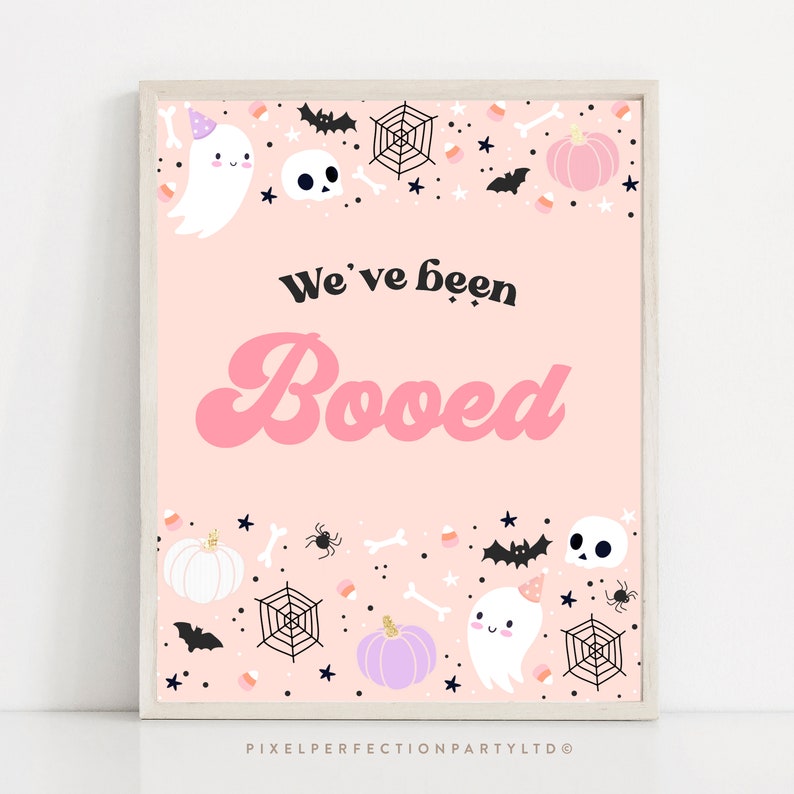 You've Been Booed Printable Halloween Activity Kit - Etsy