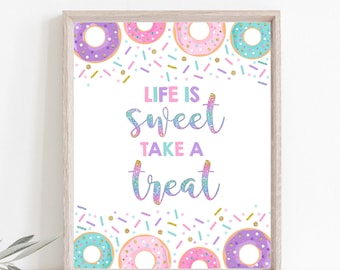 Life is Sweet Sign | Etsy