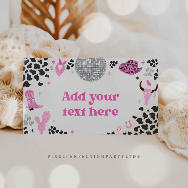 Pink Cowgirl Party - Etsy