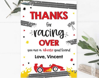 Hot Wheels Thank You Card - Etsy Canada
