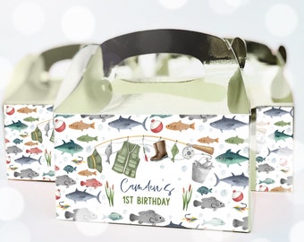Fish Birthday Theme Labels (Download Now) - Etsy
