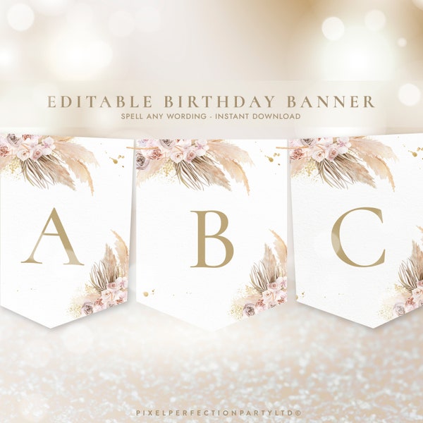 Boho Birthday - Etsy