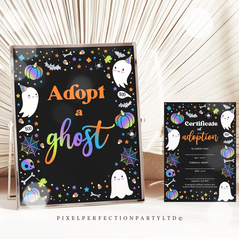 Adopt a Ghost - Etsy