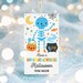 Editable Halloween Skeleton Gift Tag Halloween Trick or Treat Party ...