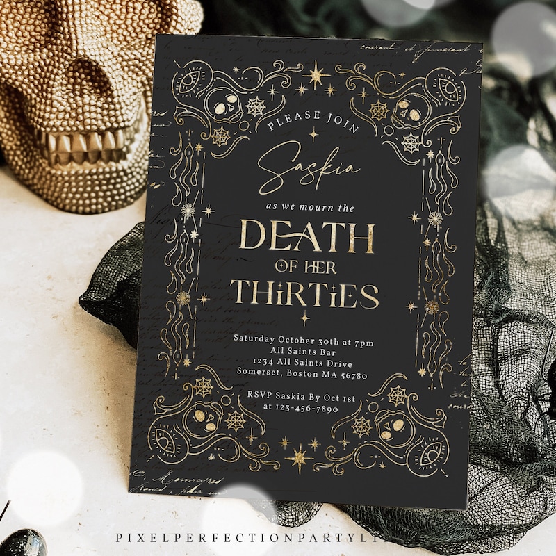 Farewell Thirties - Etsy
