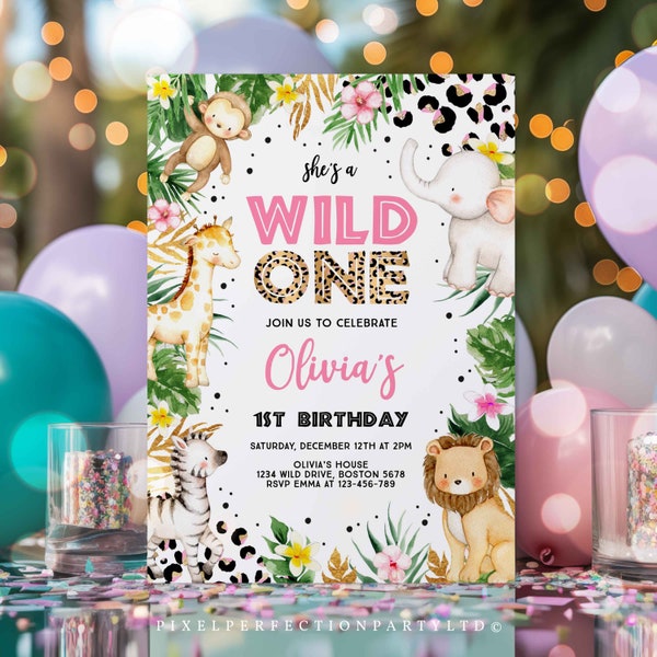 Wild One Girl Party - Etsy