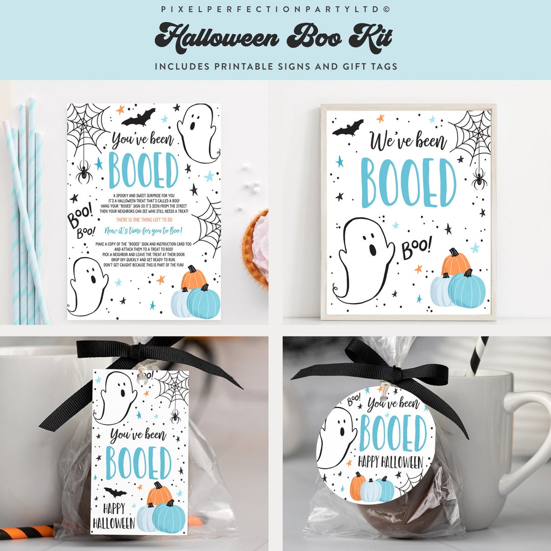 You've Been Booed Printable Halloween Activity Kit We've Been Booed ...