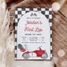Editable Race Car 1st Birthday Party Invitation First Lap Around the ...