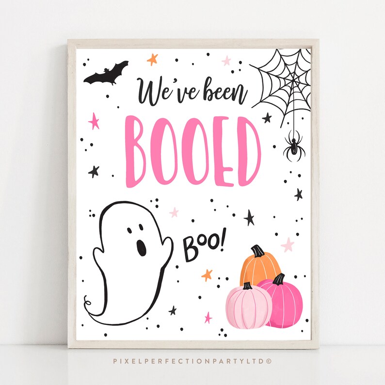You've Been Booed Printable Halloween Activity Kit - Etsy
