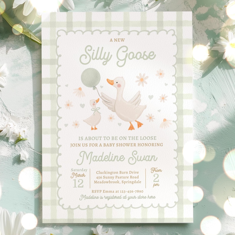 Silly Goose Baby Shower - Etsy