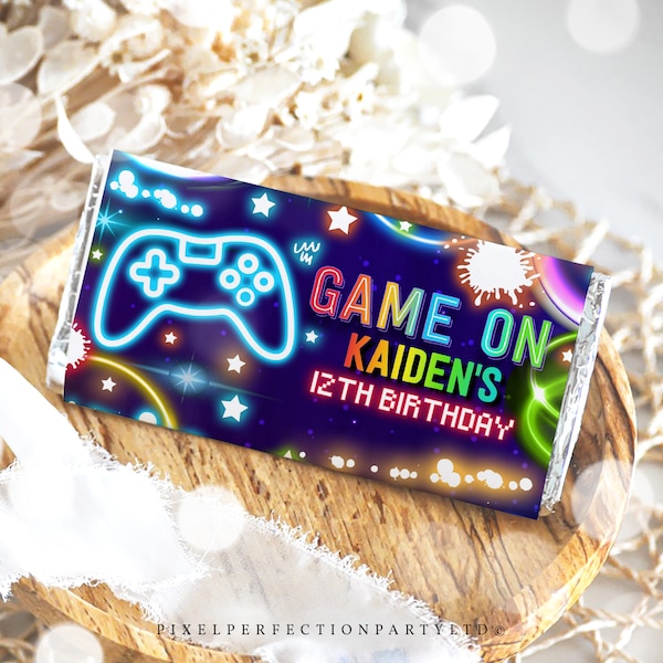 Gaming Birthday Party Candy - Etsy
