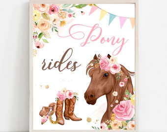 Pony Rides Sign - Etsy