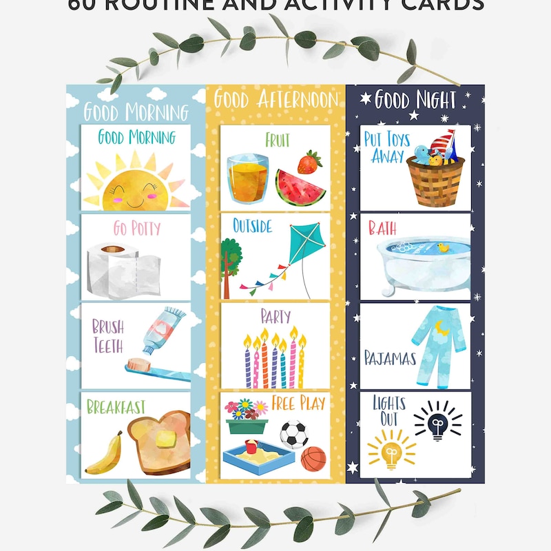 Visual Schedule - Etsy