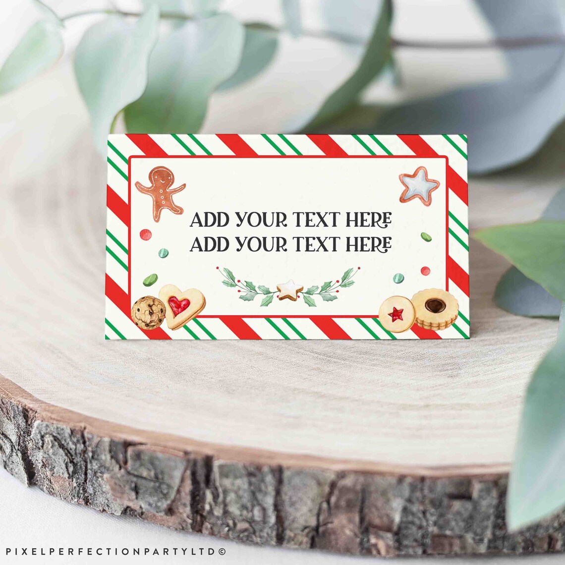 Editable Cookie Exchange Party Kit Cookie Signs Tags Labels | Etsy