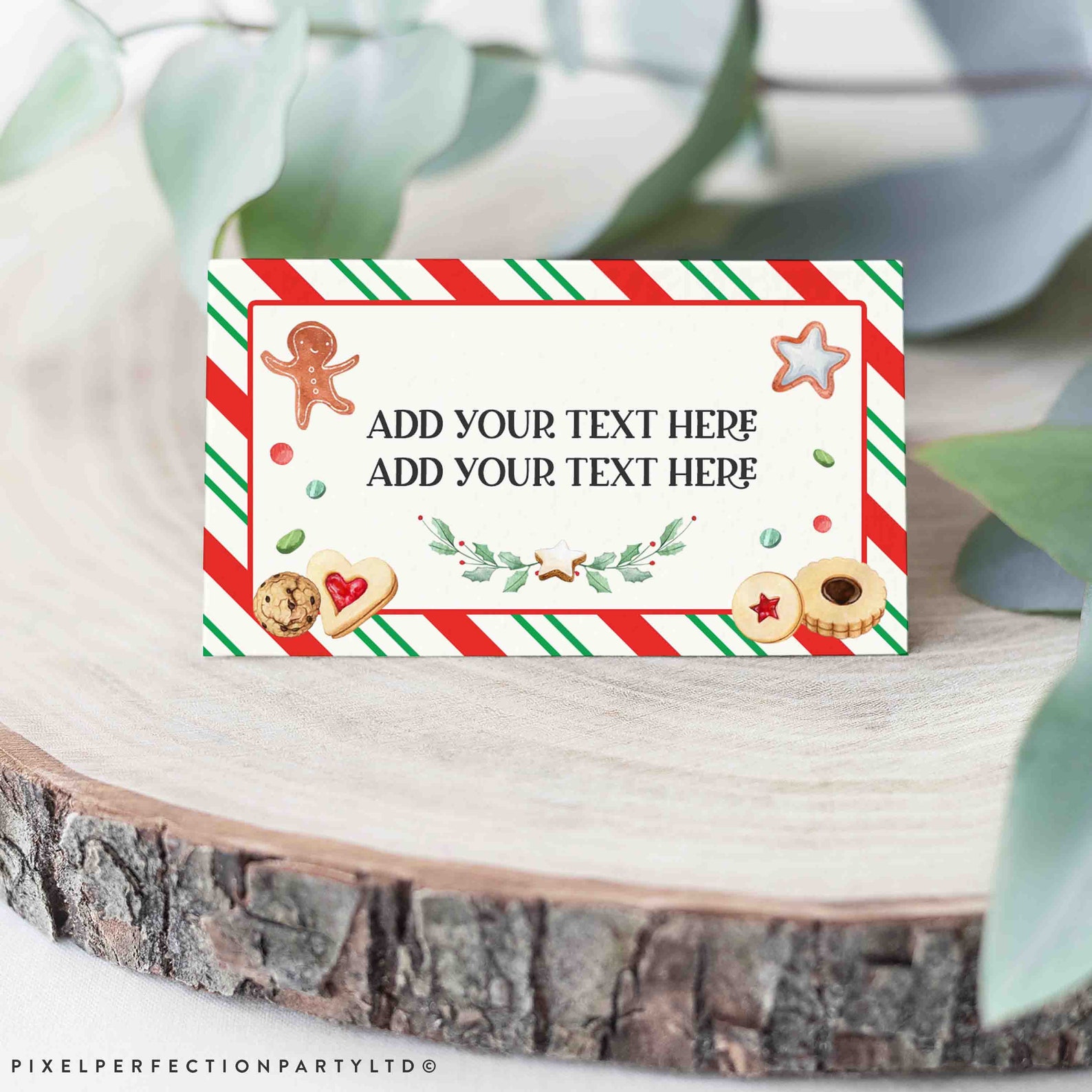 Editable Cookie Exchange Party Kit Cookie Signs Tags Labels | Etsy