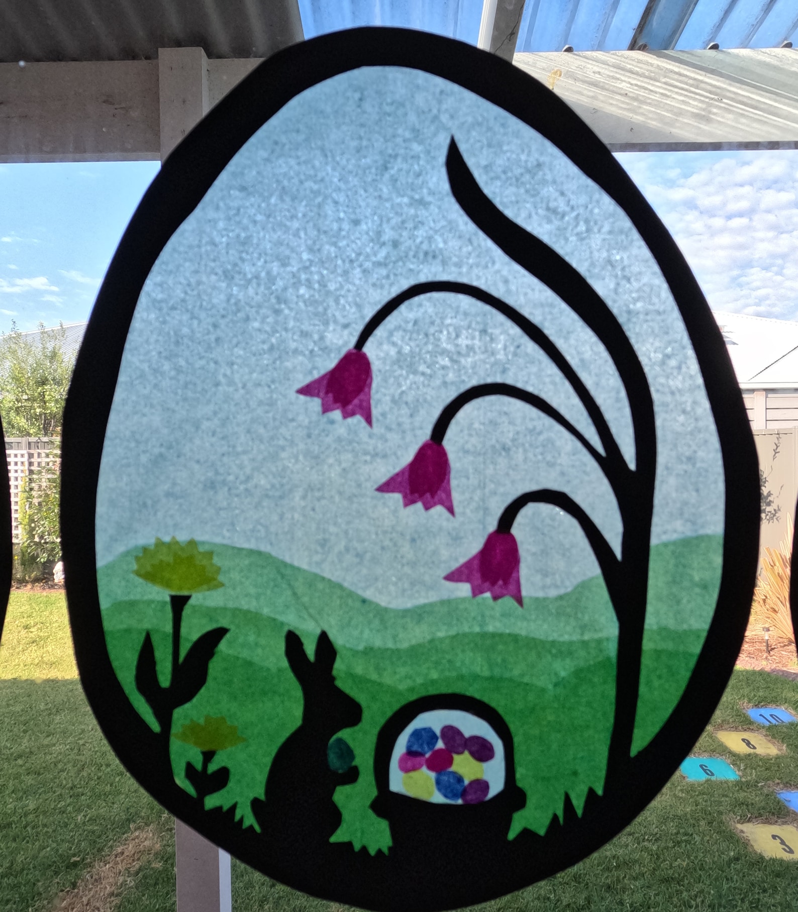 Easter Window Transparencies PDF - Etsy