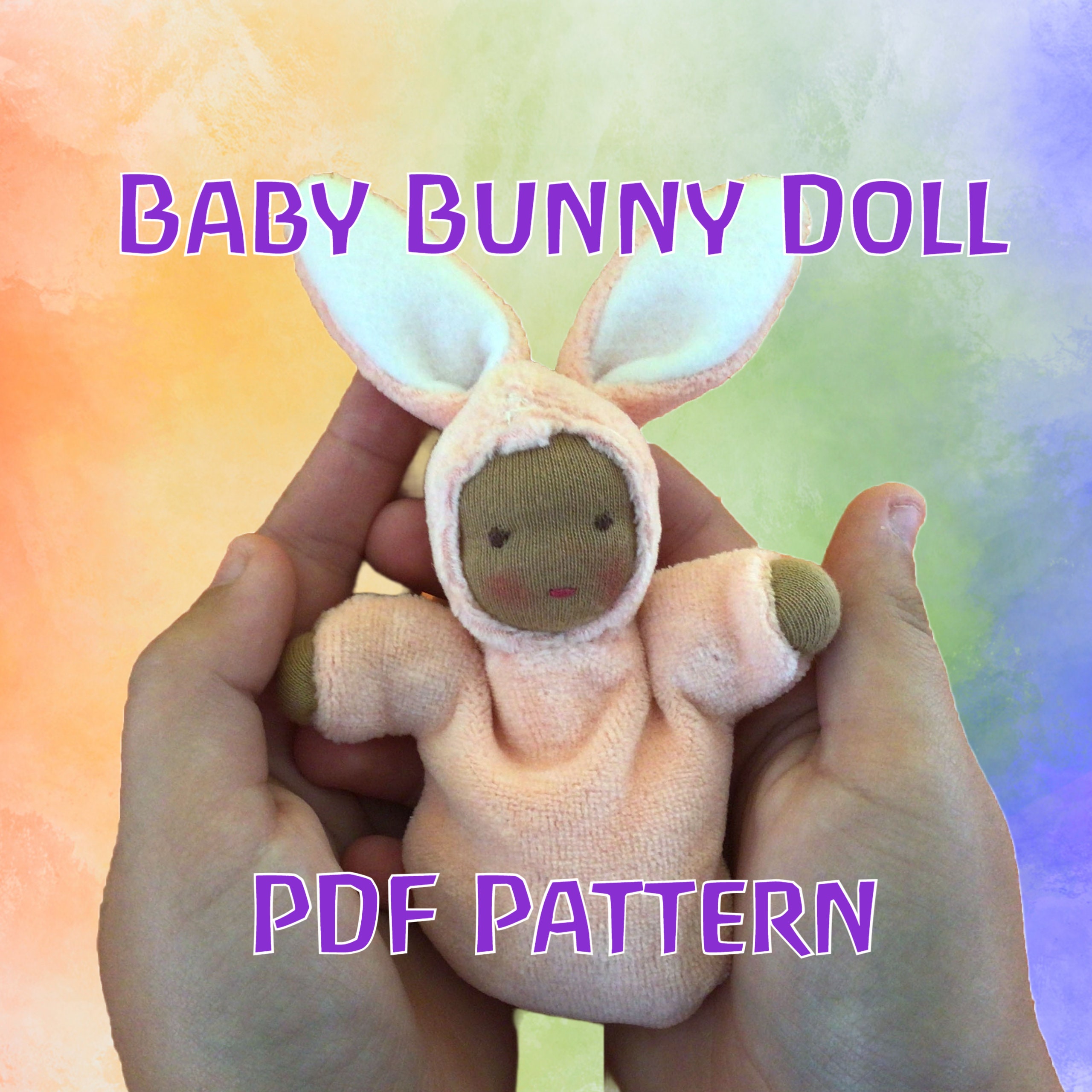Baby Bunny Doll Pattern (PDF) - Etsy
