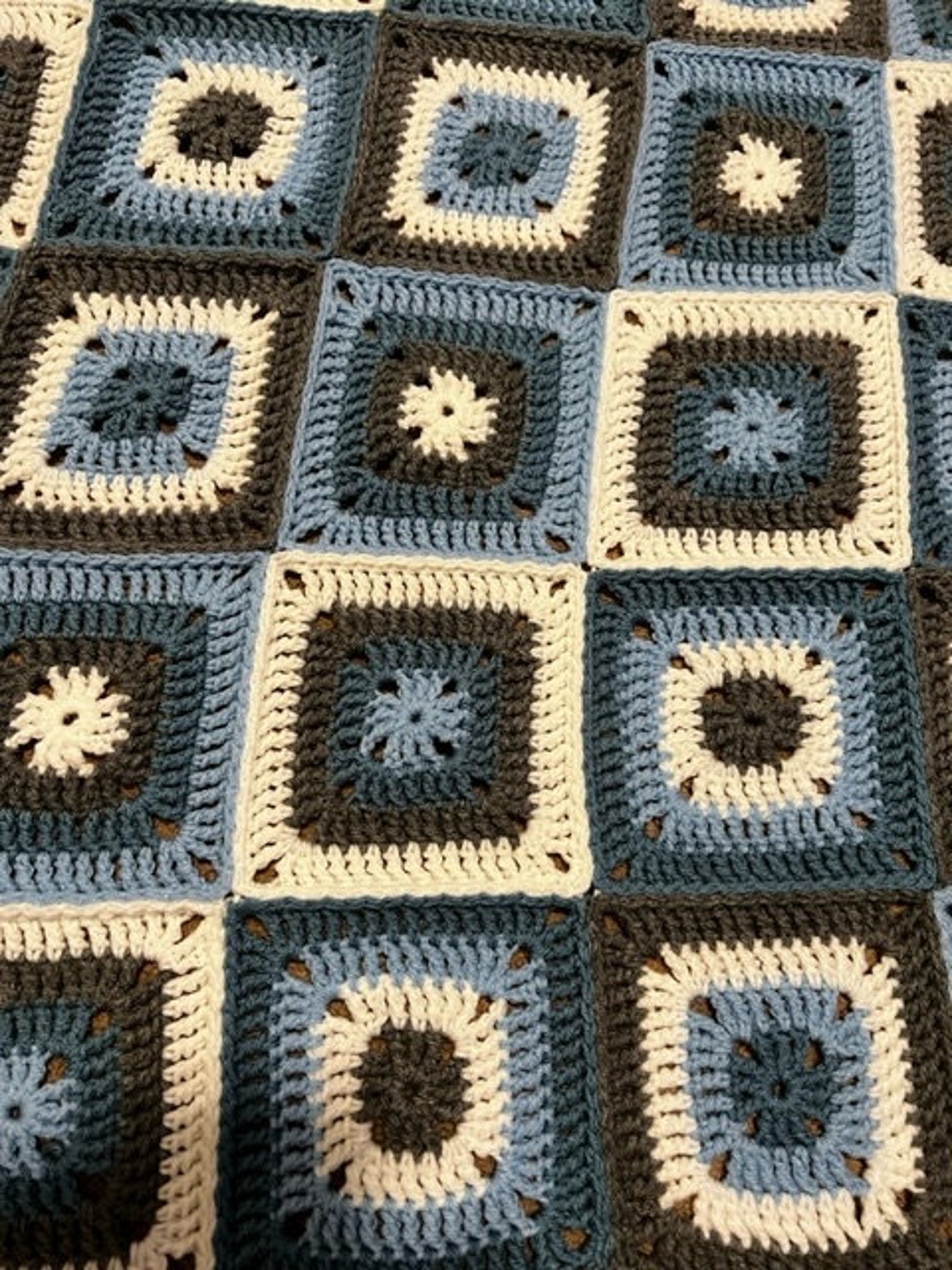 Winter Wonderland Blanket. Triple Crochet. Download Now - Etsy