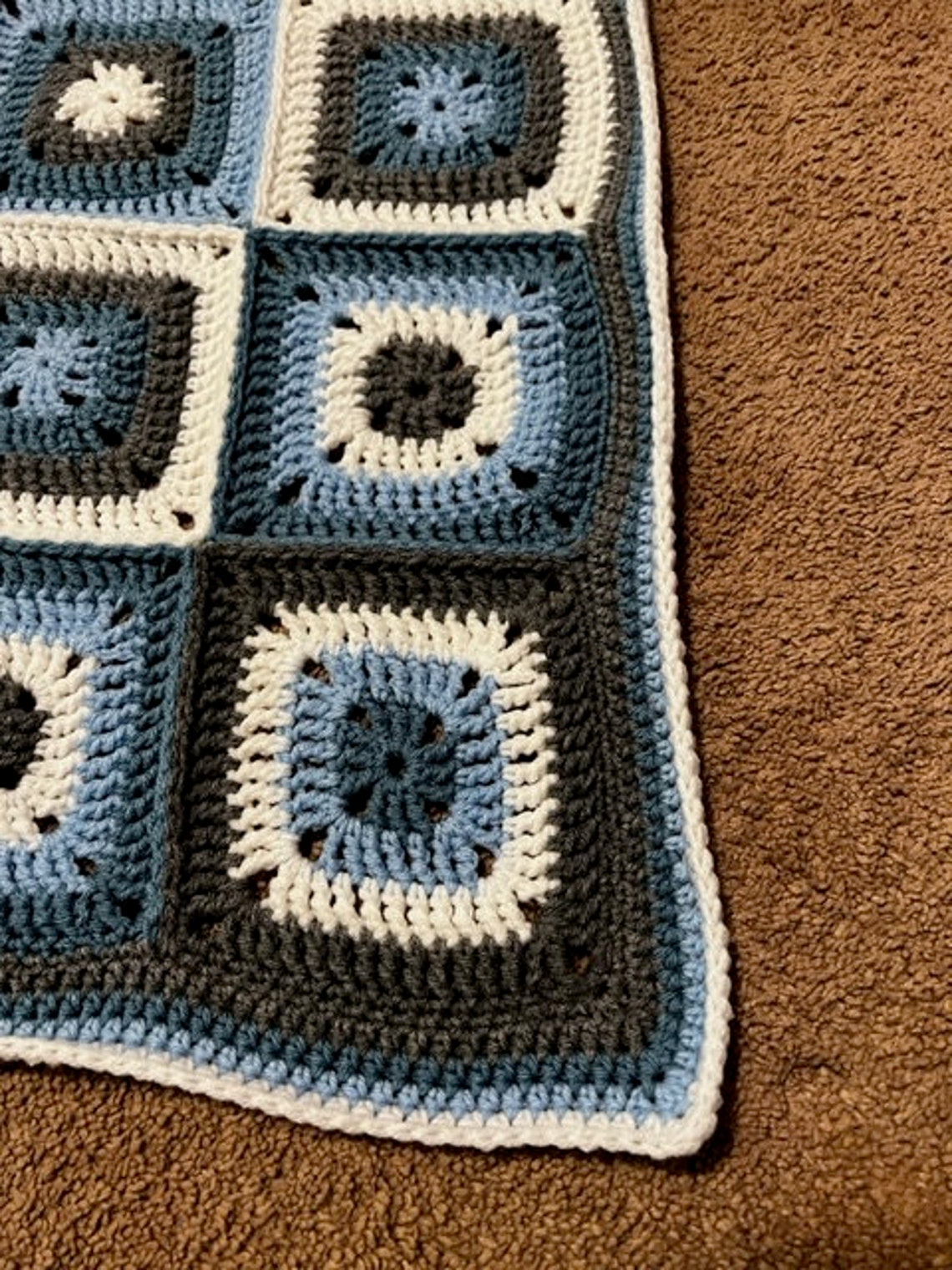 Winter Wonderland Blanket. Triple Crochet. Download Now - Etsy