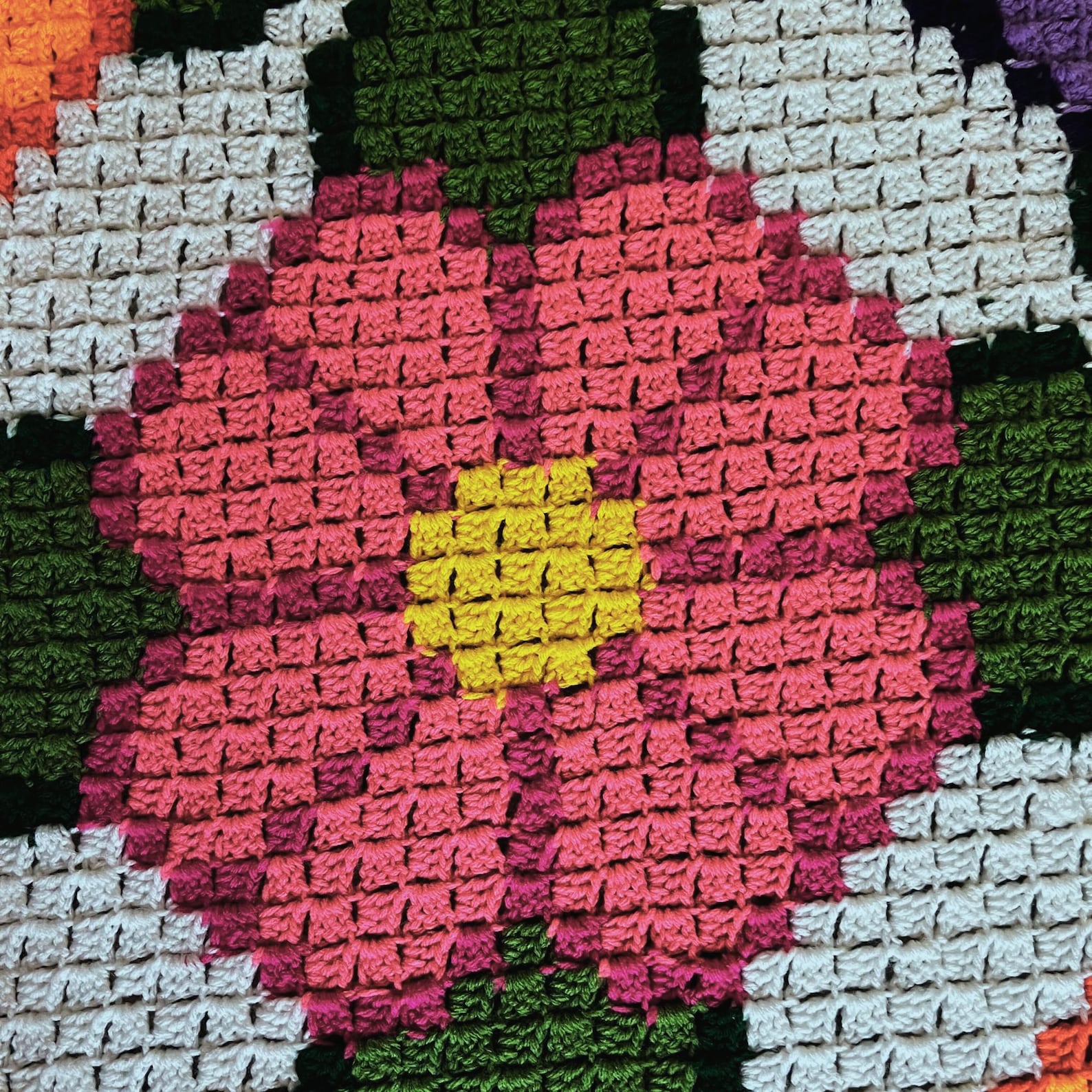 Flower C2C Crochet Blanket Pattern Bundle (PDF Digital Download) - Etsy