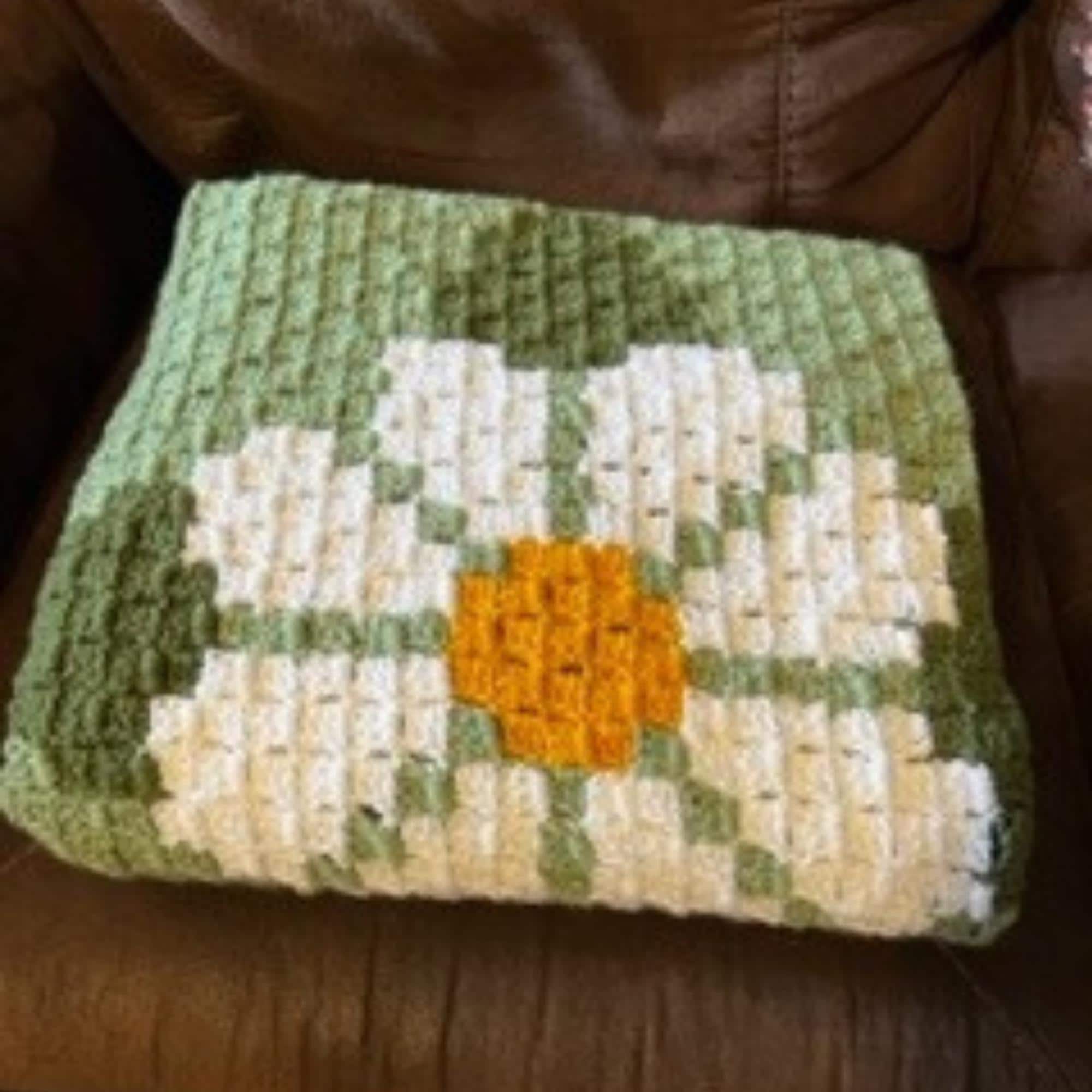 Flower C2C Crochet Blanket Pattern Bundle (PDF Digital Download) - Etsy