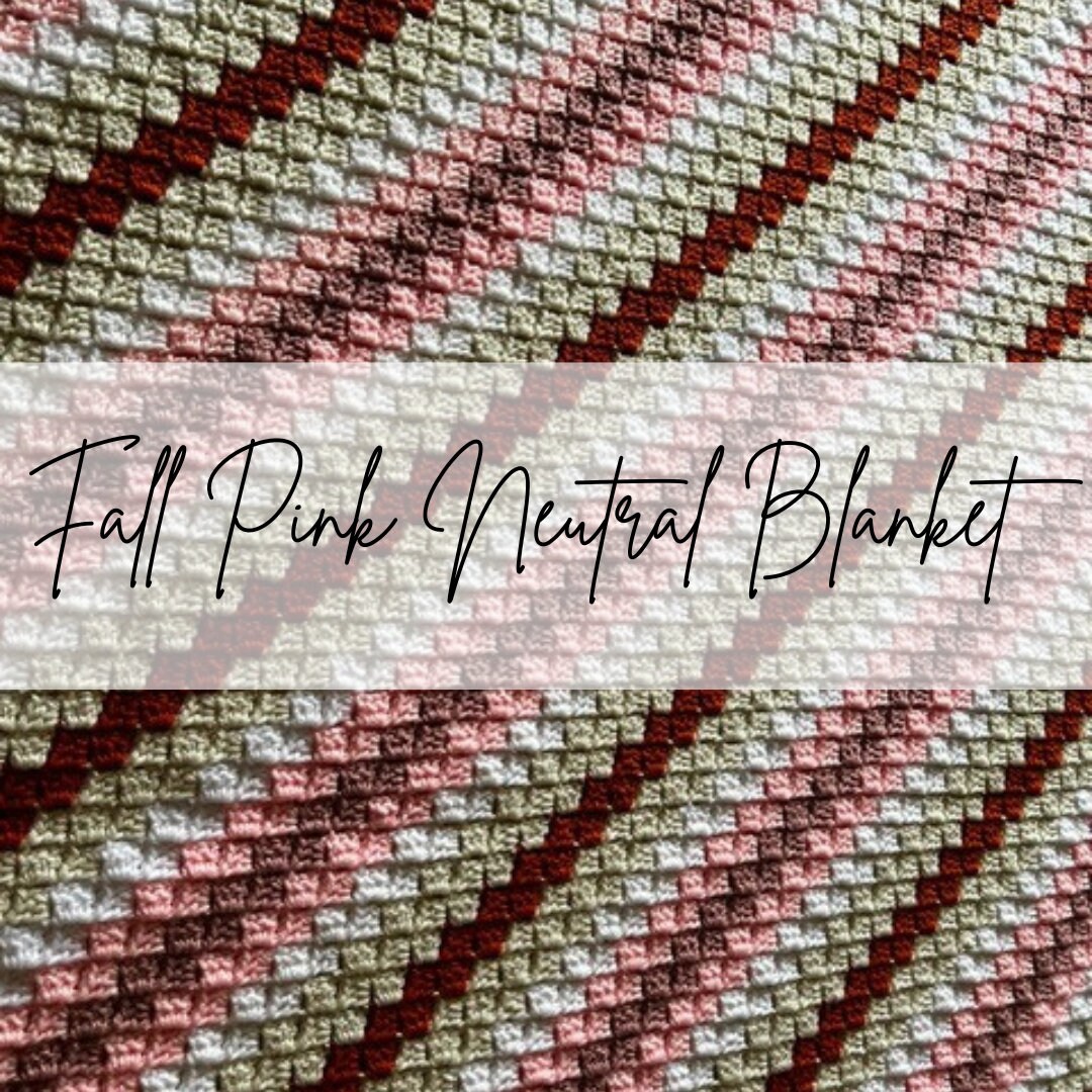 Fall Pink Neutral. Crochet Pattern. Graph and Written Instructions. PDF ...