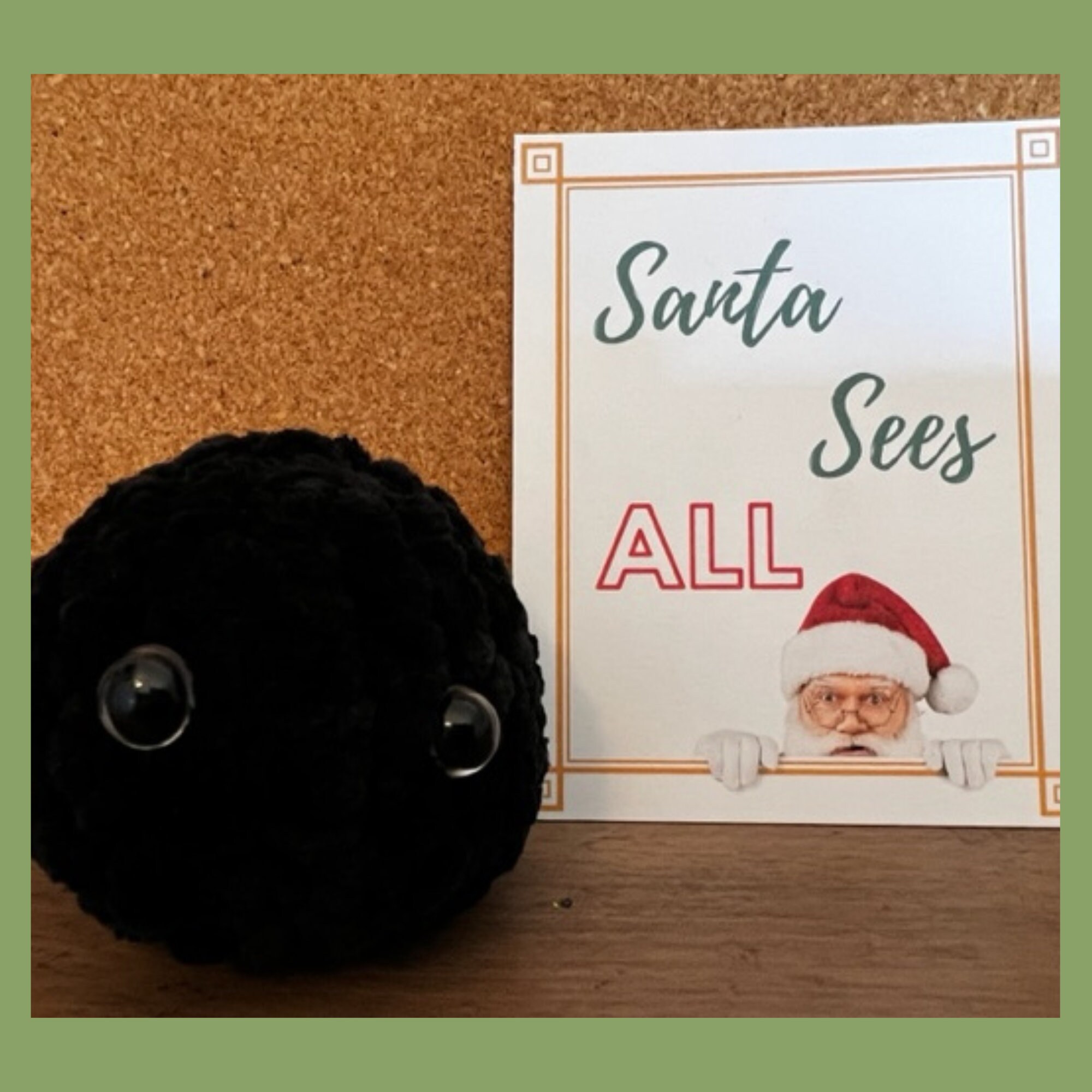 Lump of Coal Pattern. Crochet Pattern. Naughty or Nice Christmas. Lump ...