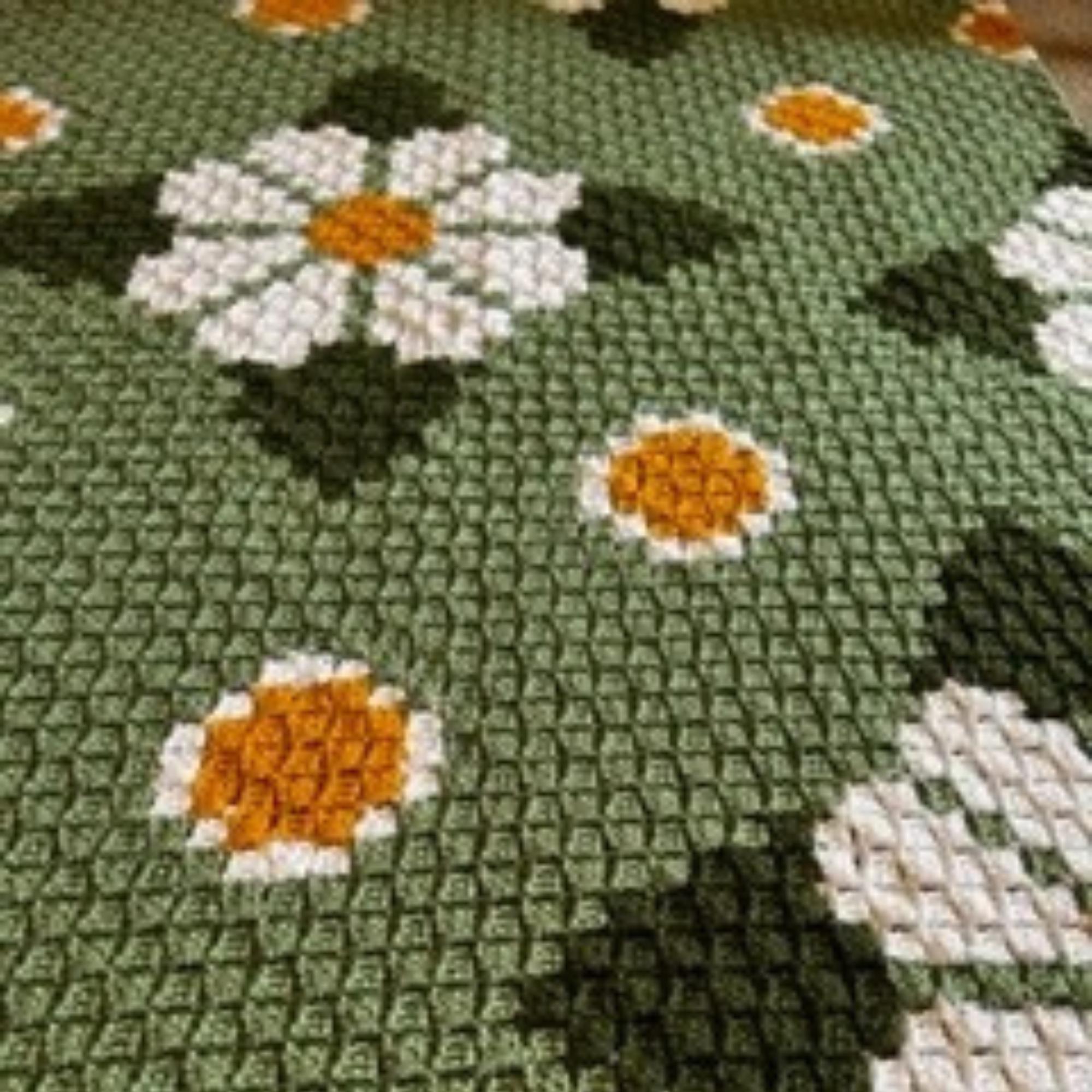 Flower C2C Crochet Blanket Pattern Bundle (PDF Digital Download) - Etsy