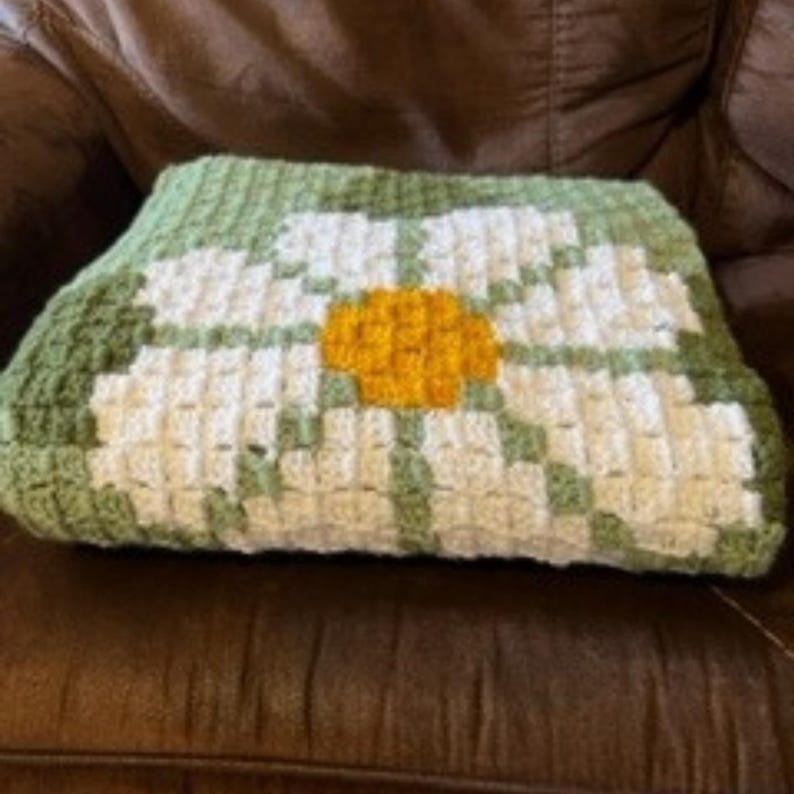 Flower C2C Crochet Blanket Pattern Bundle (PDF Digital Download) - Etsy