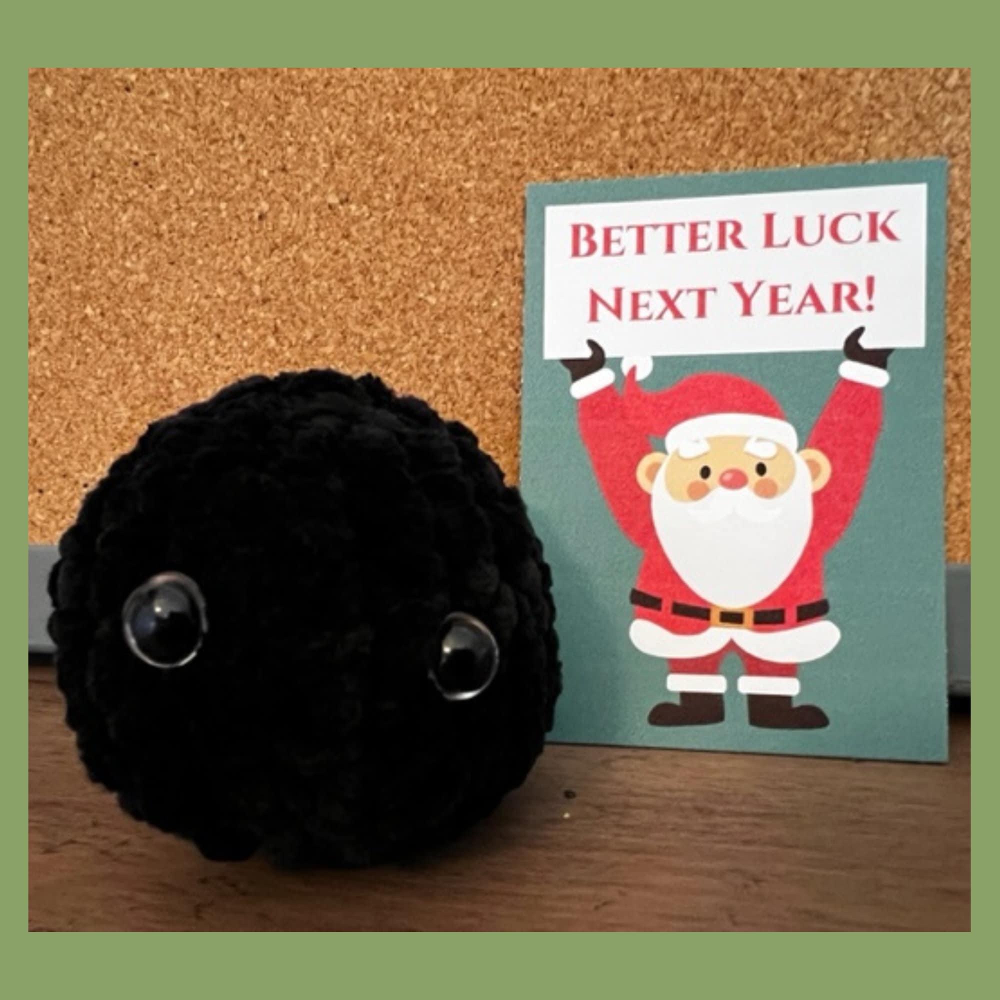 Lump of Coal Pattern. Crochet Pattern. Naughty or Nice Christmas. Lump ...