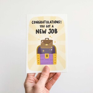 New Job Card, Dream Job, Congratulations, Career Switch, Promotion - Etsy