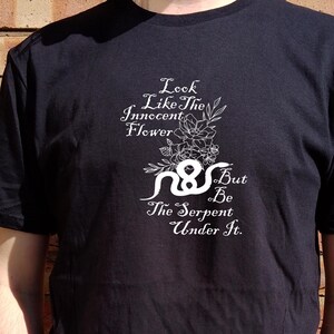 Macbeth Serpent Quote T-shirt - Shakespeare, Literature, Various ...