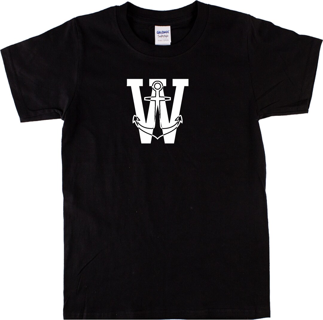 W Anchor T-shirt - Funny Gift, Joke, Prank, Various Colours - Etsy UK