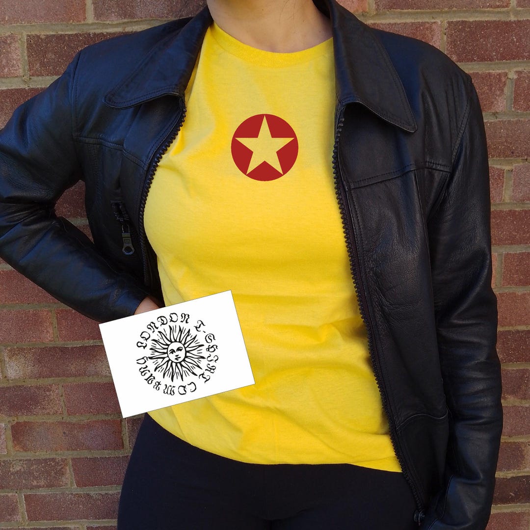 Punk Rock Star T-shirt - Retro 70s, Protest, Various Colours - Etsy
