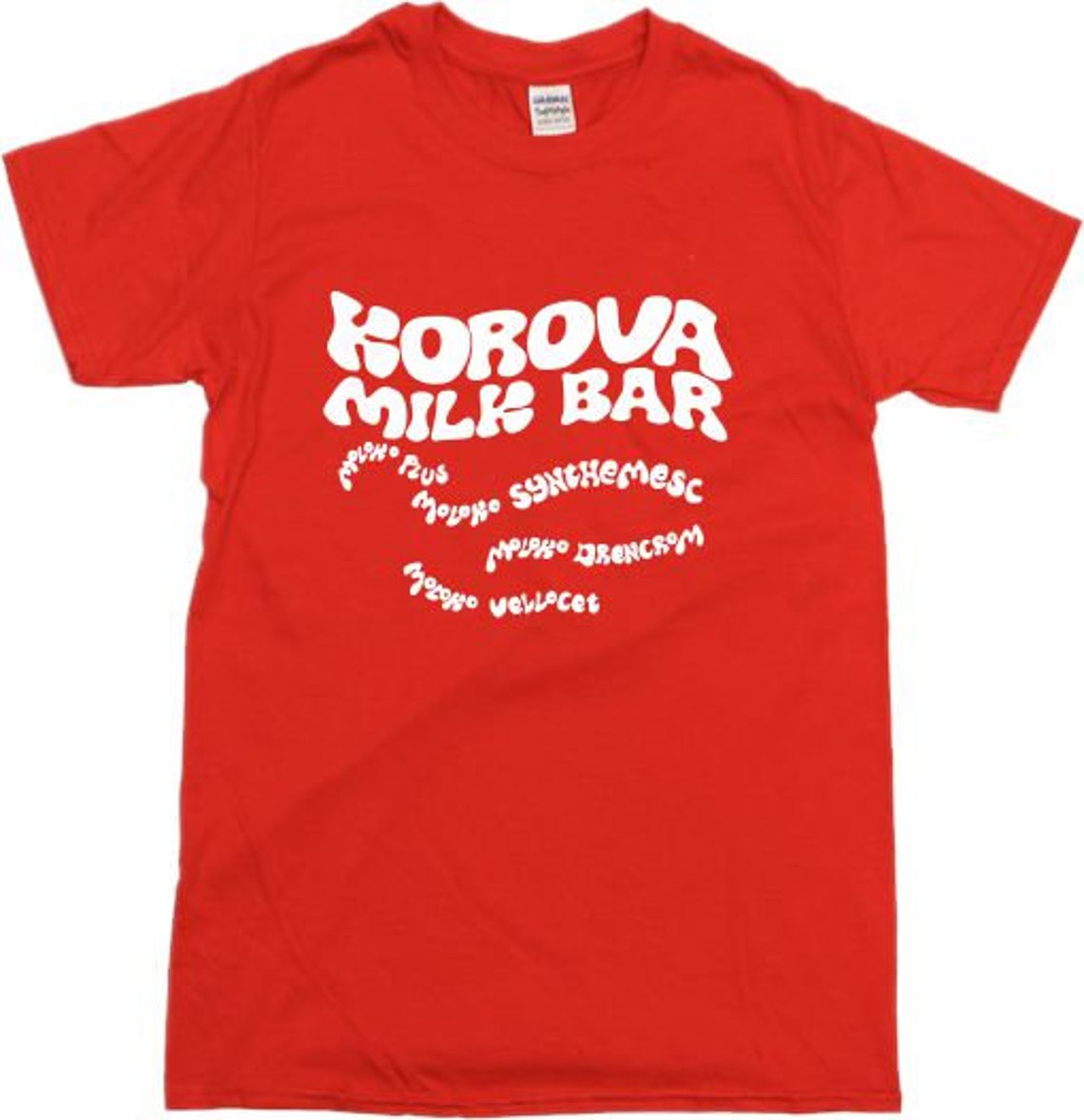 Korova Milk Bar T-shirt Clockwork Orange Psychedelic - Etsy