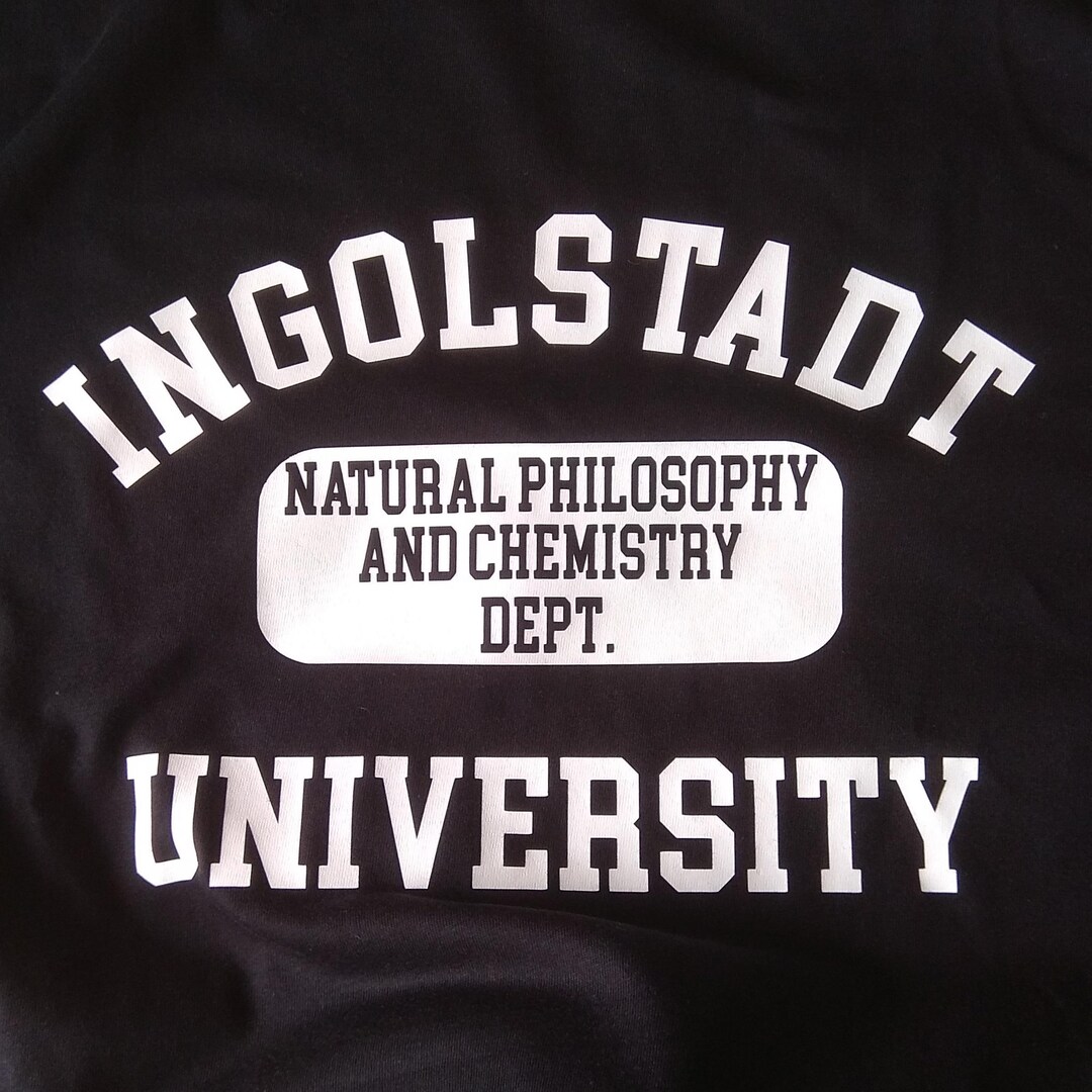 Frankenstein University T-shirt - Gothic Horror Literature, Ingolstadt ...