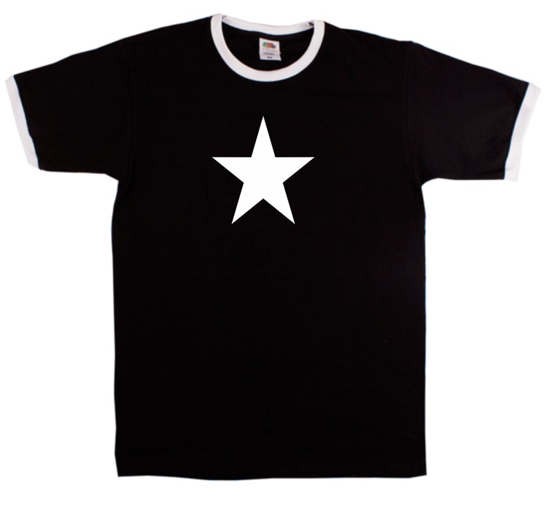 Star Ringer T-shirt Glam 70's Retro Indie Various - Etsy