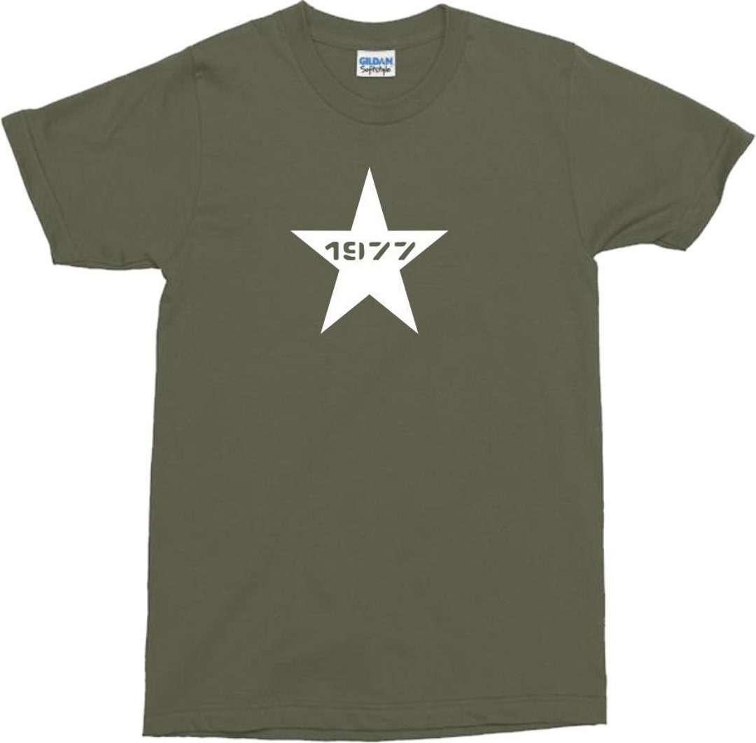 Camiseta Punk Star 1977, Años 70, Punk Rock, Varios Colores - Etsy España