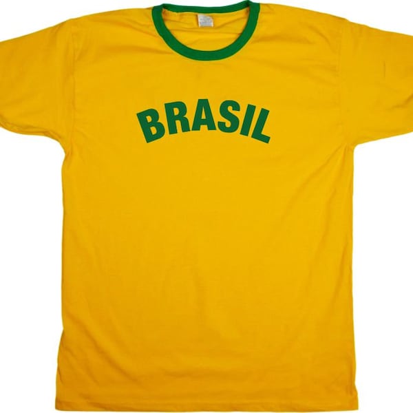 Brasil Retro Shirt - Etsy
